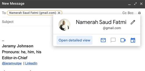 How To Edit Email Recipient Names And Information In Gmail Android Central