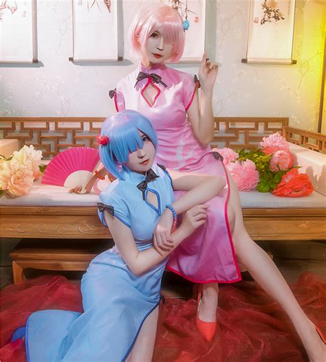 What A Great Idea Ram Rem Cheongsamcosplay Cosplay Girls Cosplay Costumes Cosplay