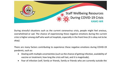Staff Wellbeing Resourcesver3pdf Docdroid