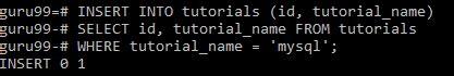 PostgreSQL INSERTAR Insertar Datos En Una Tabla