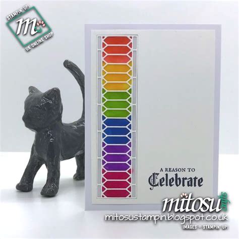 Discover 11 Stained Glass By Su Thinlits Dies And Stampin Up Cards