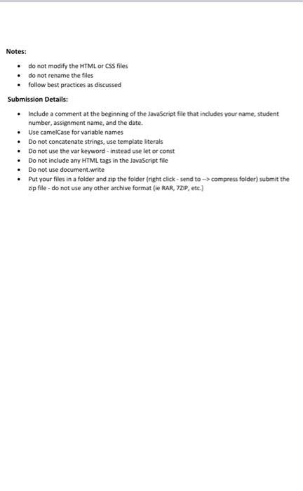 Solved Web230 Javascript 1 Final Project In This Project