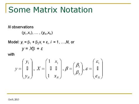 Econometrics Lecture 1 Econometrics First Steps Contents N