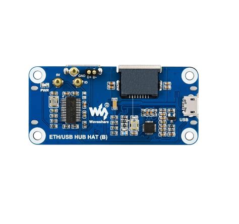 Buy Waveshare Ethernet USB HUB HAT B For Raspberry Pi Series X RJ X USB Online At