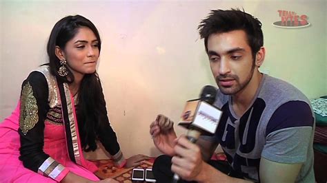 Arjit Taneja And Mrunal Thakur Offscreen
