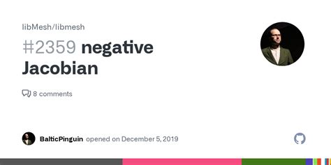 Negative Jacobian Issue 2359 LibMesh Libmesh GitHub