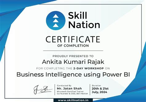 Ankita Kumari Rajak On Linkedin Powerbi Dataanalytics Professionaldevelopment Skillnation