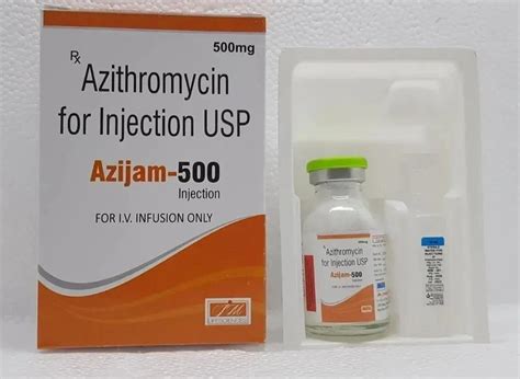 Azithromycin 500 Mg Injection At ₹ 800 Piece Anti Hiv Medicines In New Delhi Id 2854916637955