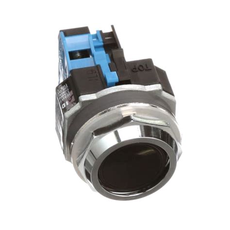 IDEC Corporation ABD110NUB 30mm TWND Series Dcast Zinc Pushbutton Flush Mom Black RS