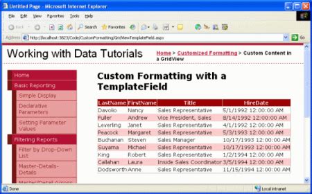 Usando TemplateFields No Controle GridView C Microsoft Learn