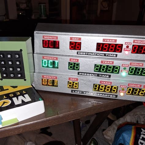 Back To The Future Time Circuits Etsy
