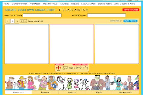 A Digital Storytelling Tool Make Beliefs Comix