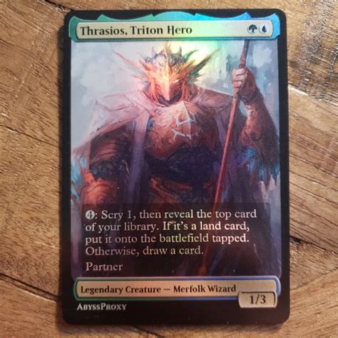 Thrasios Triton Hero 1 Ultimate Mtg Proxy Abyss Proxy Shop