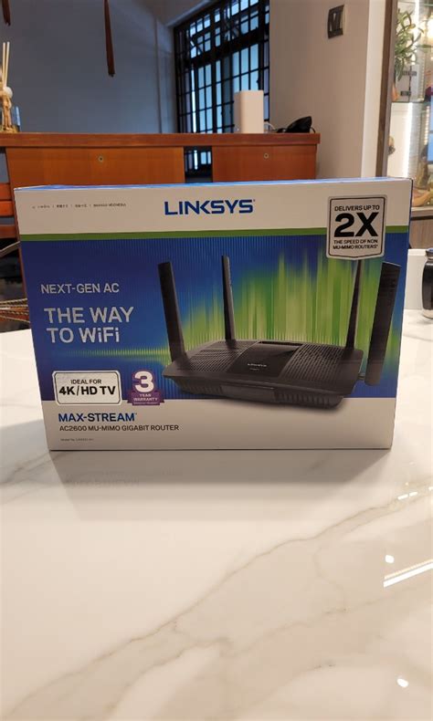Linksys Ac2600 Router Computers And Tech Parts And Accessories Networking On Carousell