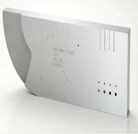 Metal Phased Array Test Block Type A Ultrasonic Calibration Block