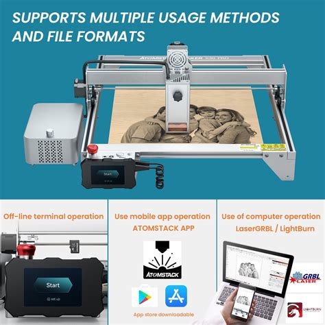 【refurbished】atomstack X30 Pro 160w 6 Core Laser Engraving And Cutting