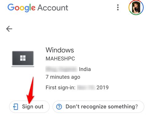 How To Sign Out Of Google On All Your Devices