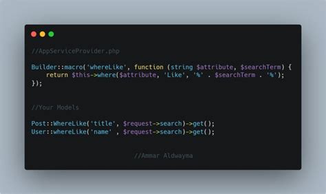 Ammar Aldwayma On Linkedin Php Laravel Tips Web