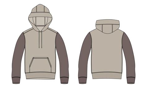 Hoodie Outline Vector Art Icons And Graphics For Free Download