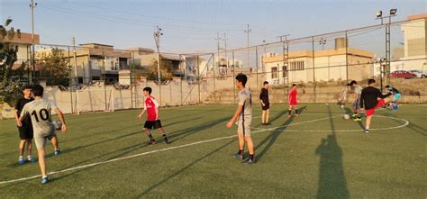 ناوەندی وەرزش و لاوانی بابان ٢٠٢٤ ١١ ١٩ لە درێژەی چالاكییەكانی خولی تۆپی پێی کوڕان بەردەوامە