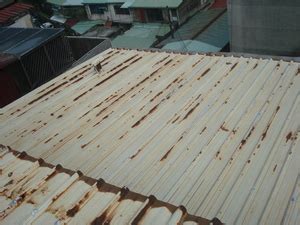 鐵皮屋生鏽老舊更換施工前 台北市昆陽街 14 鴻泰企業社