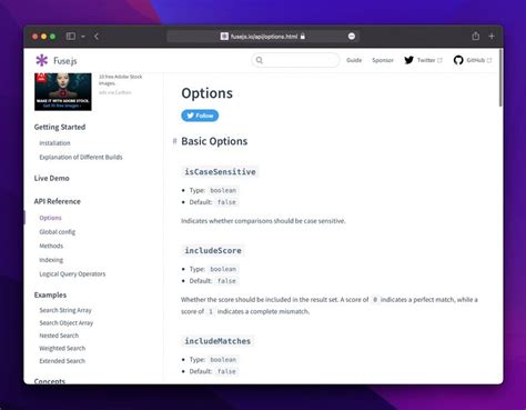 fuse js 免费开源、小巧无依赖的模糊搜索 javascript 工具库｜那些免费的砖