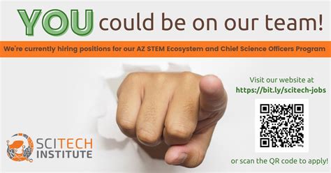 Scitech Institute On Linkedin Jobs