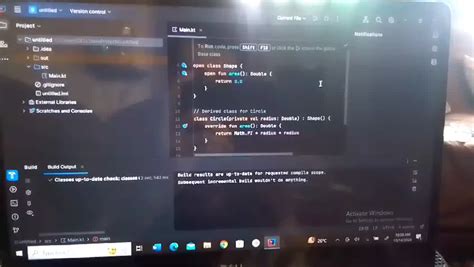Muhammad Awais On Linkedin In Kotlin Implement A Simple Class Hierarchy Representing Different