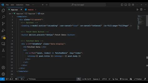 Vuejs 3 Tutorial To Fetch Data From Api Using Ajax With Loading