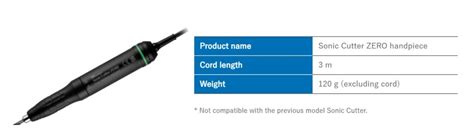 Ultra Sonic Cutter Zero T Iarumas Tanda Inc