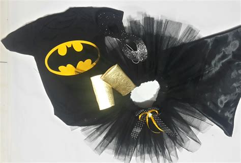 Disfraz Disfraces Niña Batichica Batman Tutu 49900 En Mercado Libre