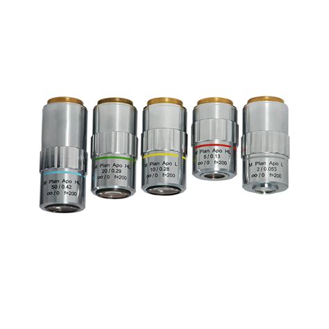 Infinity Corrected Super Long Working Distance M Plan Apo Hl Apochromatic Metallurgical