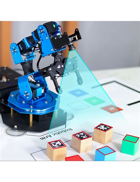 Armpi Fpv Ai Vision Raspberry Pi Ros Robotic Arm With Python Open Source