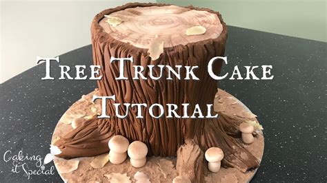 Tree Trunk Cake Design At Emma Decastro Blog