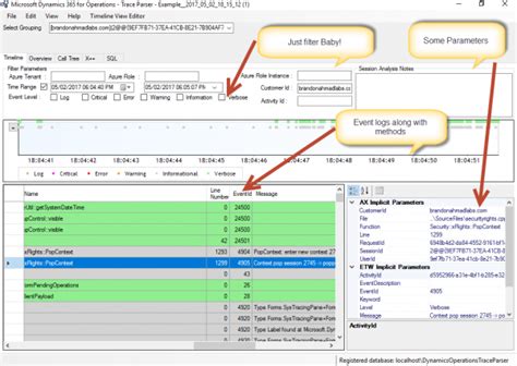 Improvements For Performance And Error Troubleshooting In Dynamics