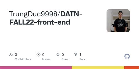 Github Trungduc9998datn Fall22 Front End