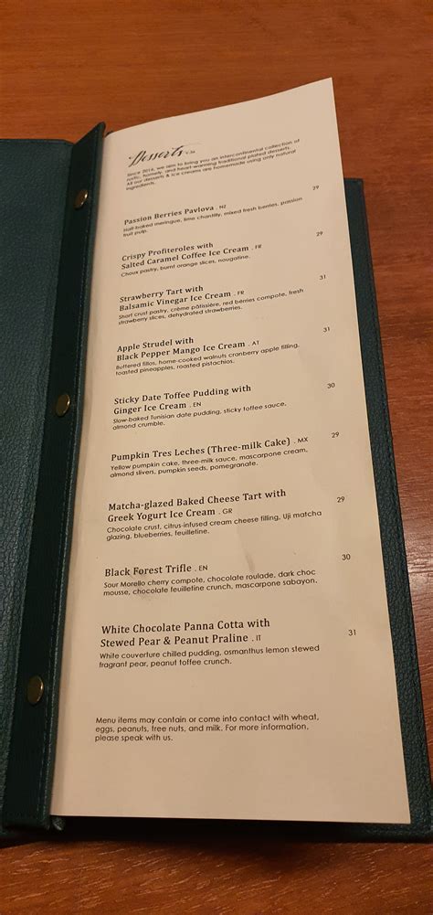 Its About Food Foo Foo Classic Desserts Taman Tun Dr Ismail