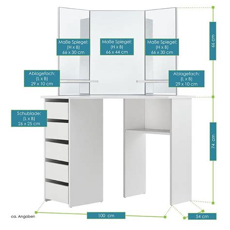 ᐉ Туалетний столик кутовий із дзеркалом Nova Білий • Краща ціна в Києві Україні • Купити в Епіцентр