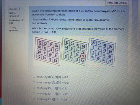 solved time left 0 58 27 question 1 not yet answered given