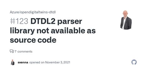 Dtdl Parser Library Not Available As Source Code Issue Azure Opendigitaltwins Dtdl