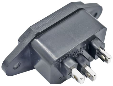 Power Inlet IEC C Solder Connections Fhp Fi Appliance Spare Parts