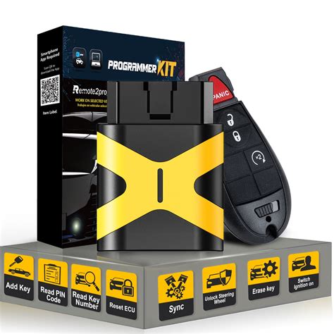 Obd Diy Programmer For Car Keyeasy And Safebluetooth And Keyless Entry Remote For Dodge