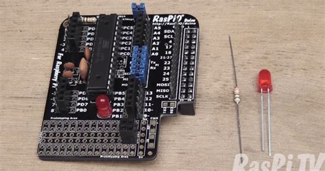 Raspio Duino Add On Board For The Raspberry Pi Gets First Video Tutorial Raspberry Pi Pod And