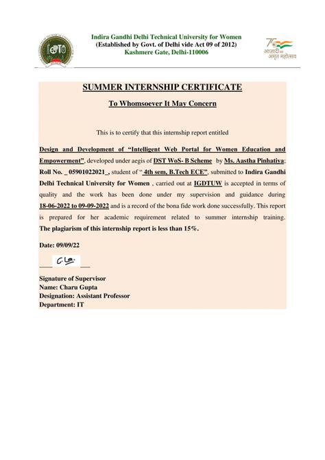 Aastha Pinhatiya On Linkedin I Am Elated To Announce That I Have Successfully Completed My