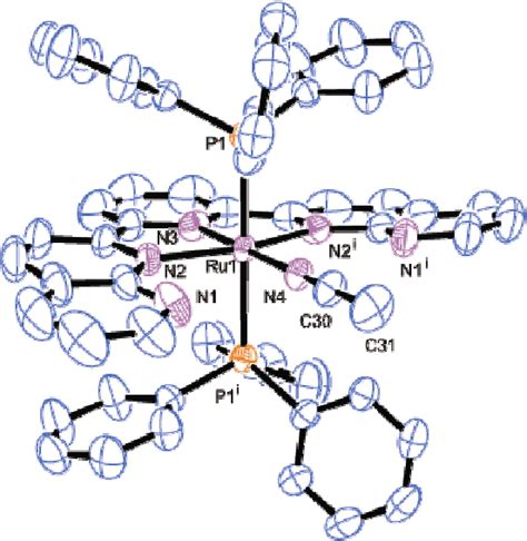 Molecular Structure Of The Cation In Complex 2 Counteranions And Download Scientific Diagram