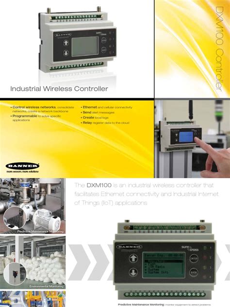 Industrial Wireless Controller Banner Pdf