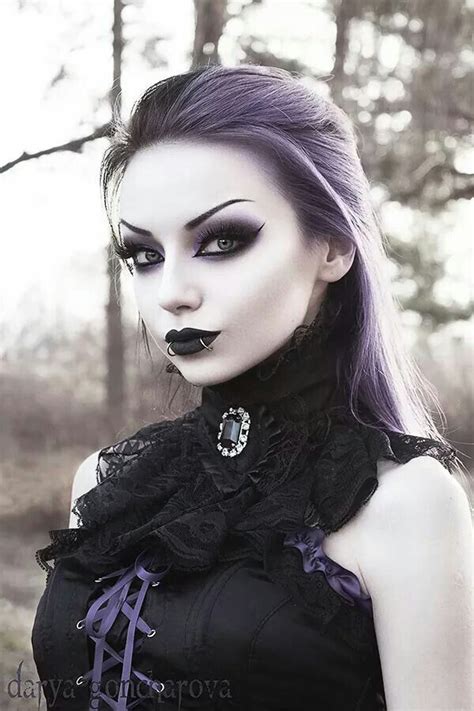 Darya Goncharova Gothic Girls Gothic Bride Emo Girls Gothic Makeup