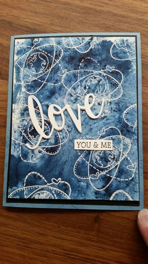 Unity Itty Bitty Stamp And SU Brusho