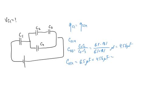 Solved Consider The Circuit Shown In The Figure Below The Four Capacitors Have Capacitances C1