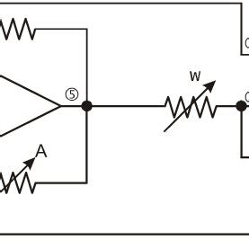 An Example Oscillator With The Oscillation Conditions Download Scientific Diagram